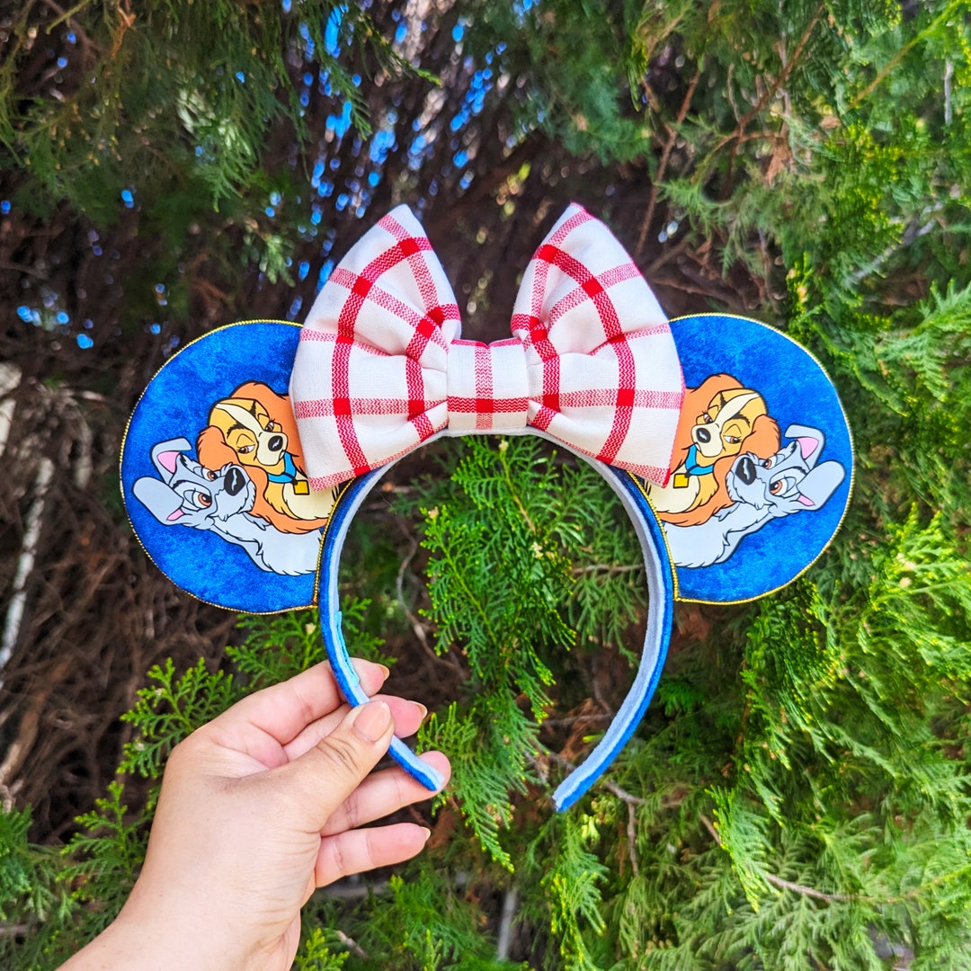 Bella Notte Mouse Ears / Lady and the Tramp Inspired Mouse Ears / Lady ...