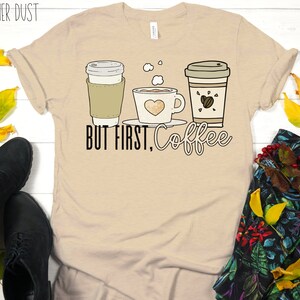 But First Coffee, Coffee Crewneck, Coffee Lover Gift, Women's Coffee ...