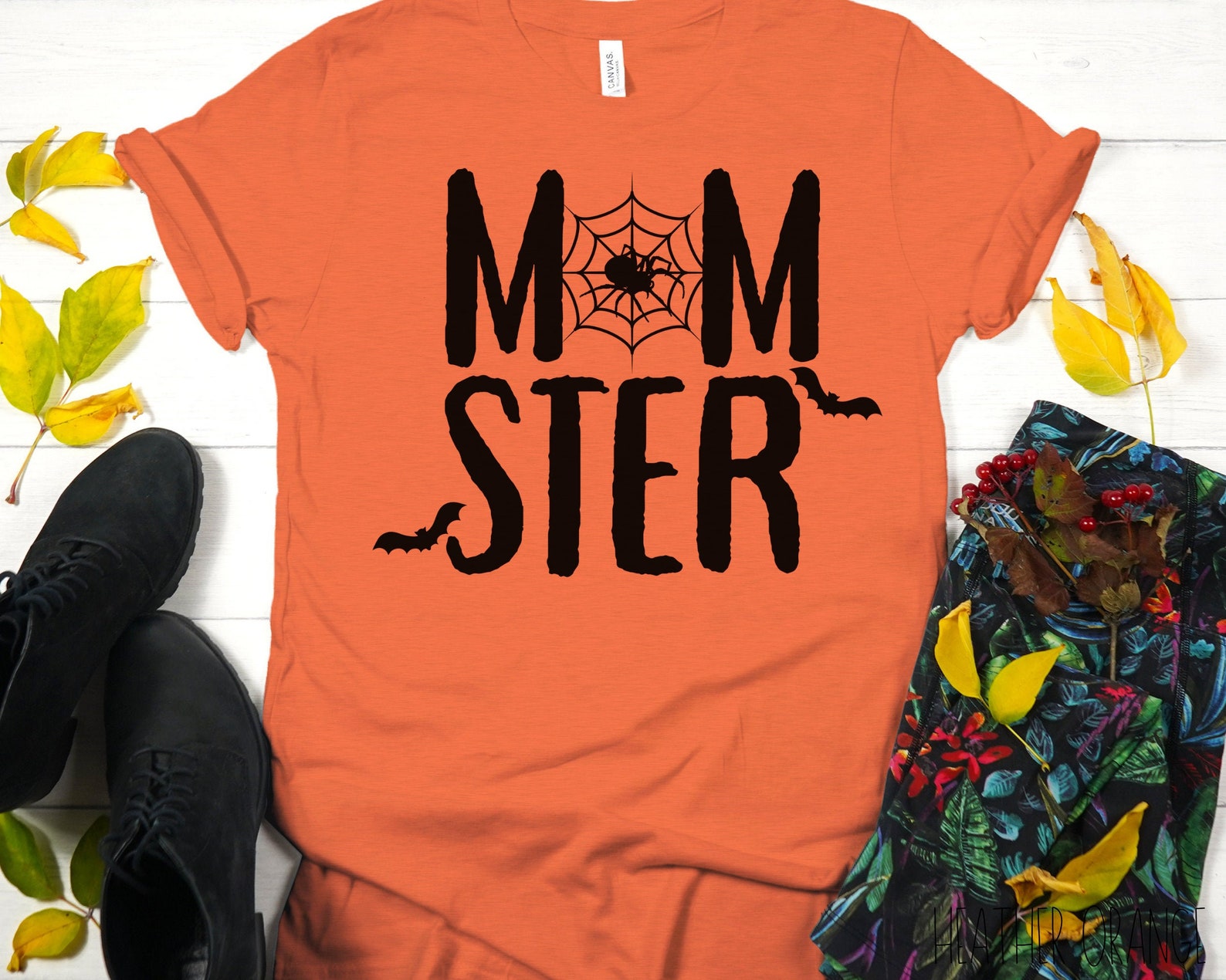 Momster Shirt Halloween Shirt For Mom Halloween Tshirt Women Trick