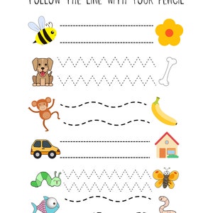 Toddler Activities, Worksheets for Kids, Toddler Learning Activity Book ...