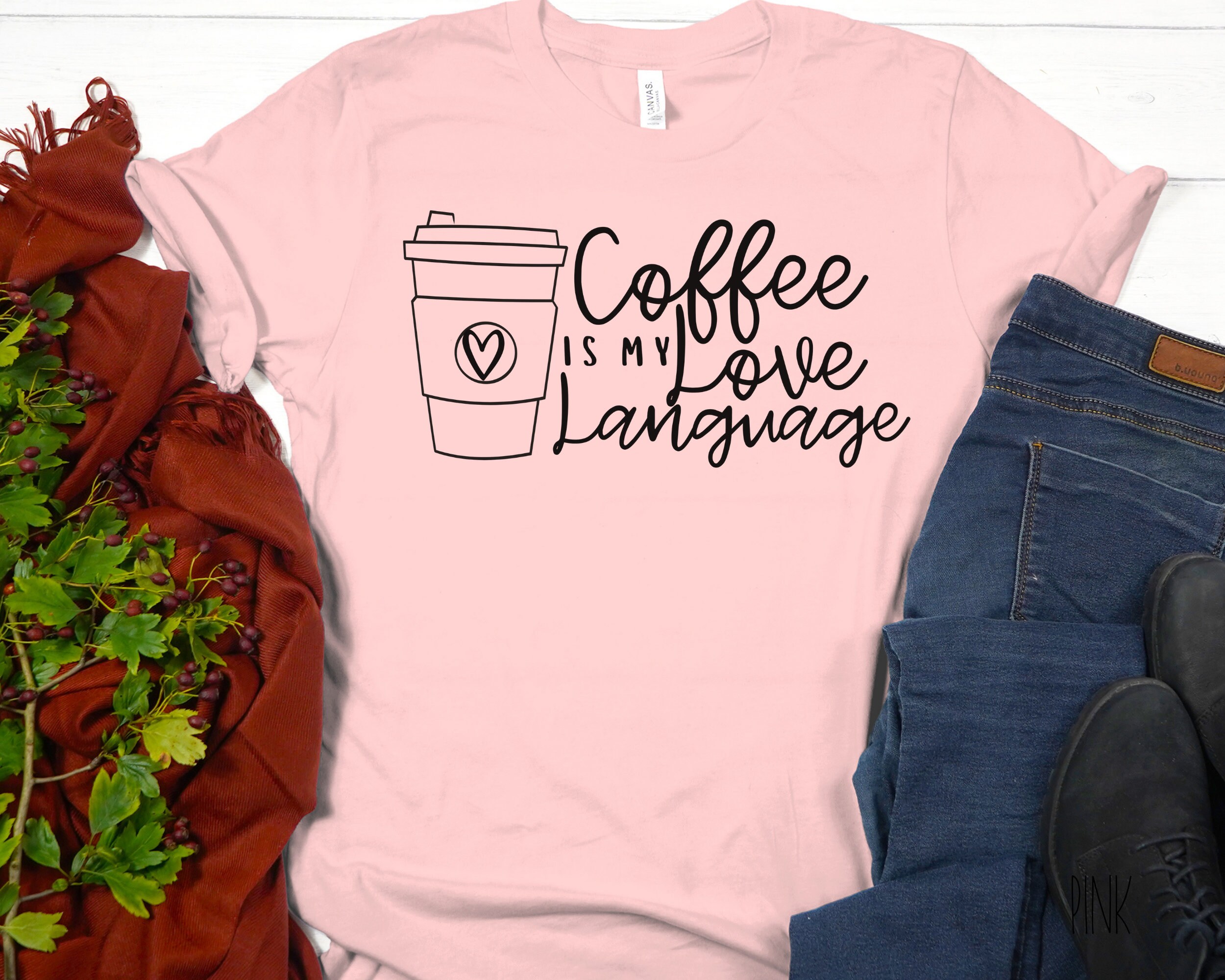 Coffee Is My Love Language Coffee Shirt Gifts About Coffee | Etsy