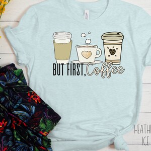 But First Coffee, Coffee Crewneck, Coffee Lover Gift, Women's Coffee ...