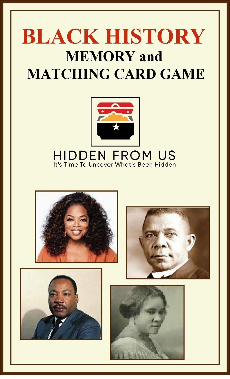 Discover Hidden American History! Black Trailblazers Memory Card Game ...