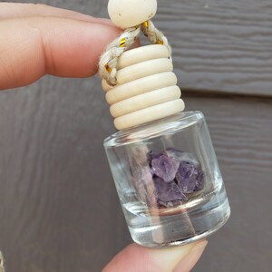 Hanging Oil Diffuser With Amethyst Crystal Chips for Frangrance or ...