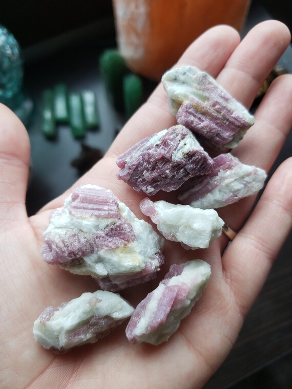 Raw Tourmaline Rose