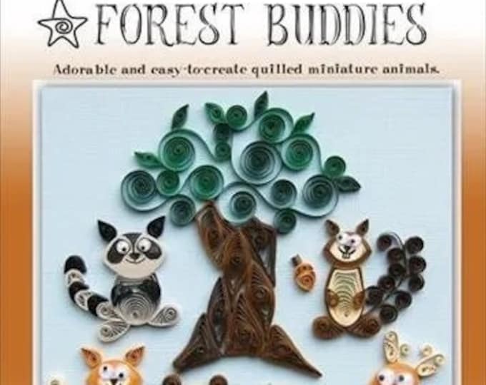 Forest Buddies Paper Quilling Kit Includes Bear, Fox, Raccoon, Deer ...