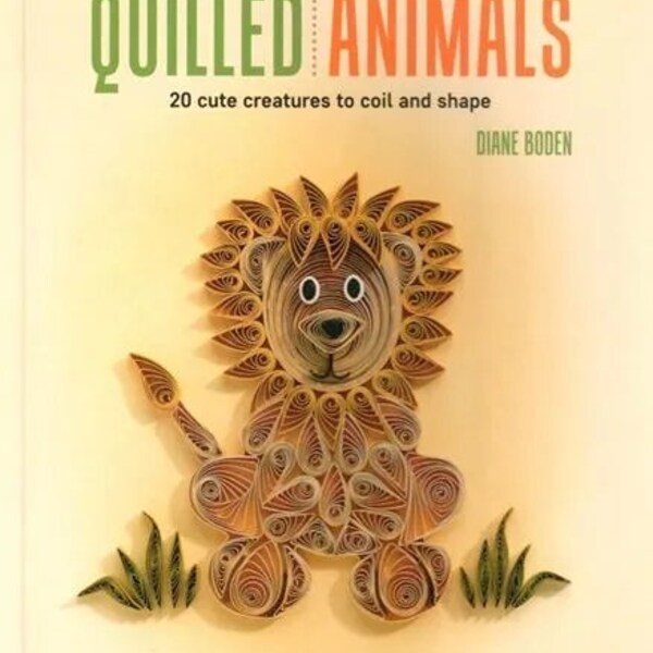 Quilled Animals - Etsy