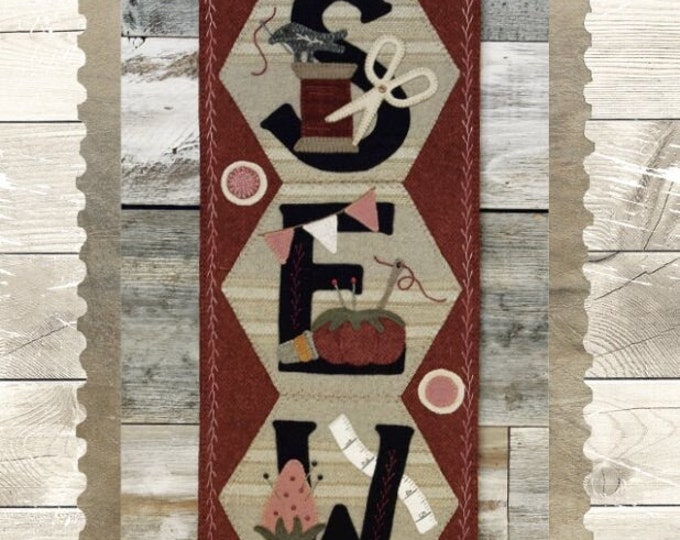 Vintage SEW Banner Pattern by Stacy West of Buttermilk Basin, Hexi Door ...