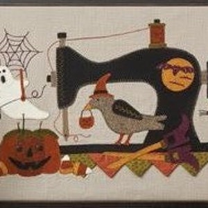 Fall Vintage Sewing Machine Pattern by Stacy West of Buttermilk Basin ...