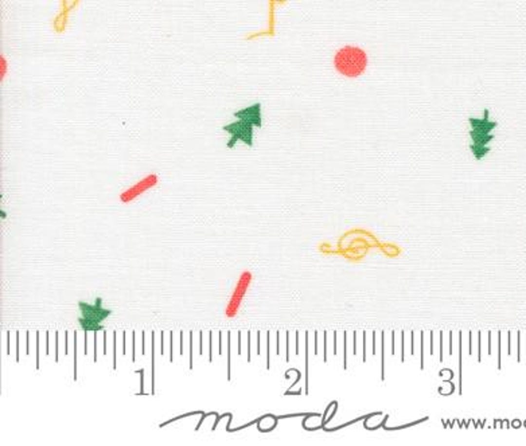 Christmas Cookie in Snow From Tiny Christmas by Lizzy House for Moda ...