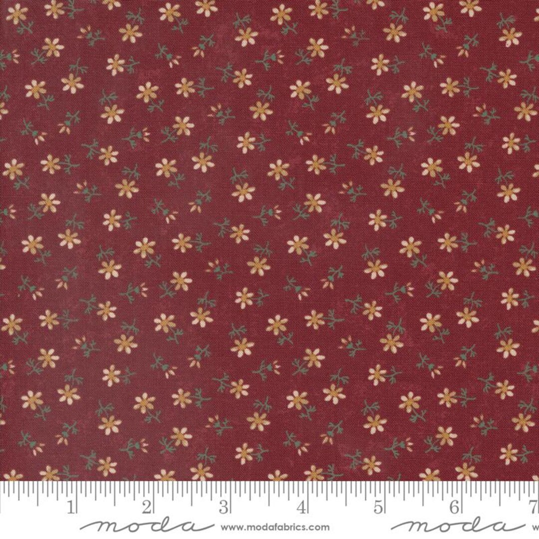 Daisy Lane Daisy Florals in Carnation by Kansas Troubles for Moda ...