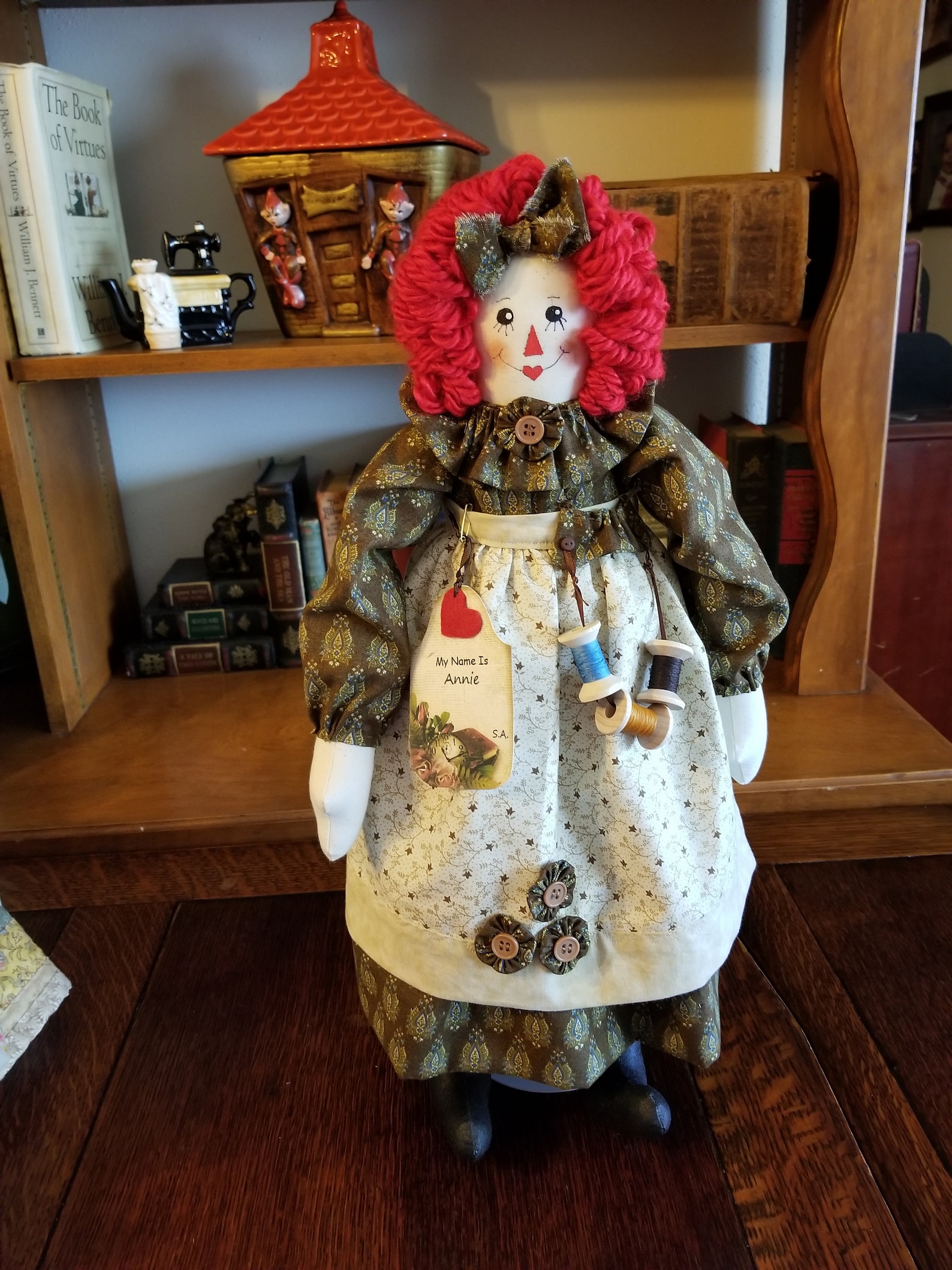 Handmade Annie Dolls. Limited Edition Series by Sunnie Andress - Etsy