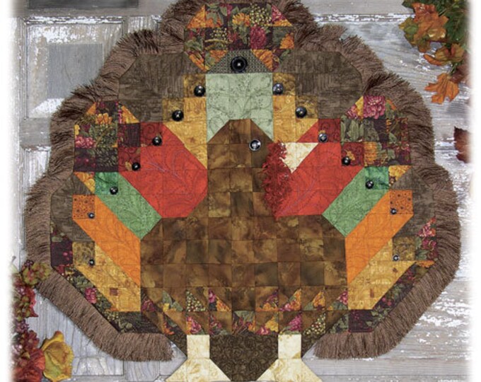 Roly Poly Scarecrow Pattern and Embellishment Kit. Festive Table Topper ...