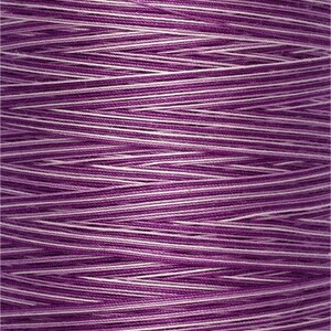 Purple Passion 9978 Gutermann Variegated 100% Natural Cotton 50 Weight ...