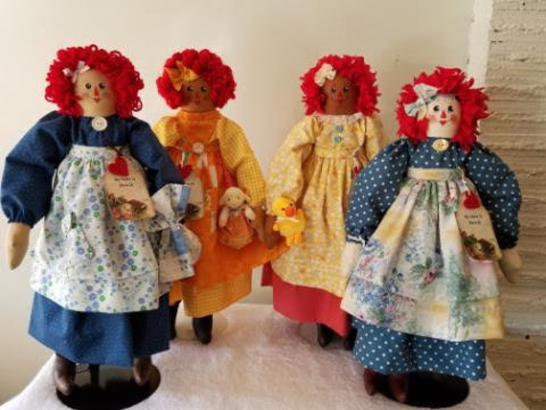 Handmade Annie Dolls. Limited Edition Series by Sunnie Andress - Etsy
