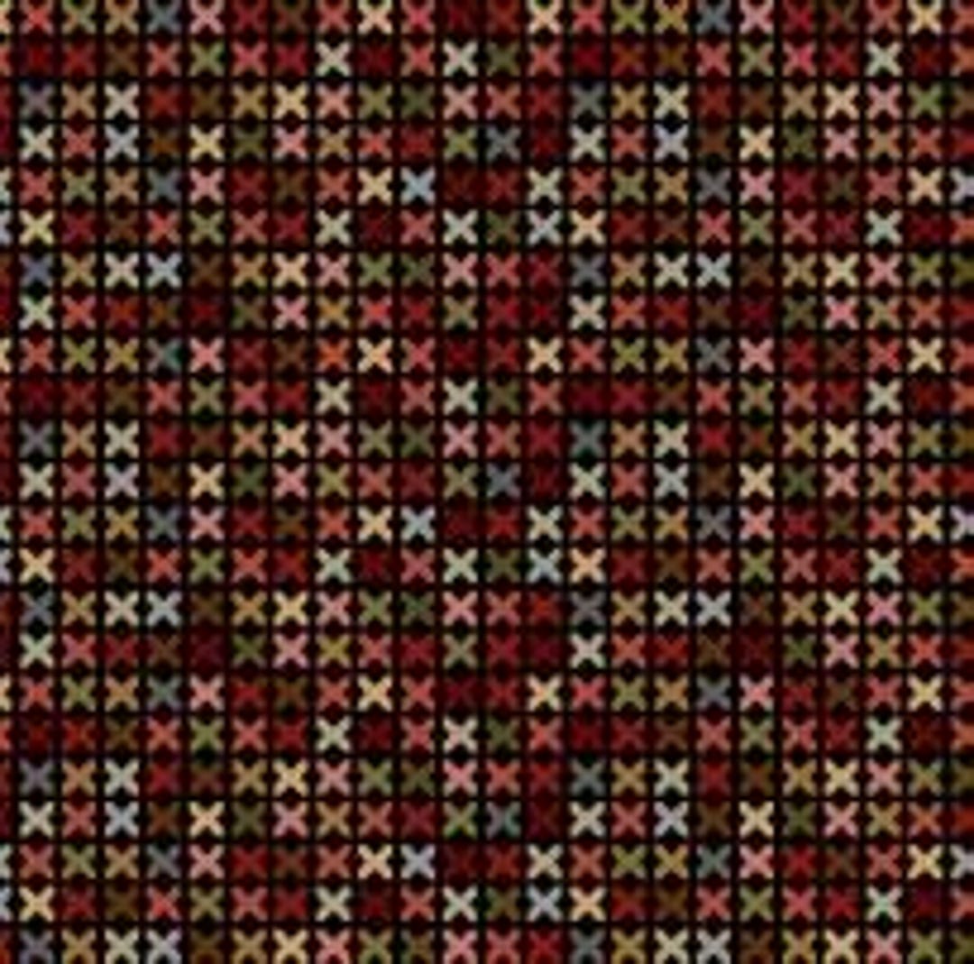 Cross Stitch Texture in Black From the Home Sweet Home Collection by ...
