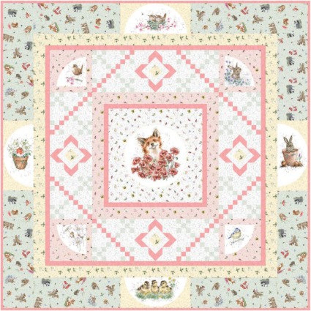 Bramble Patch Song of Spring Quilt Kit by Maywood Studio. Quilter's ...