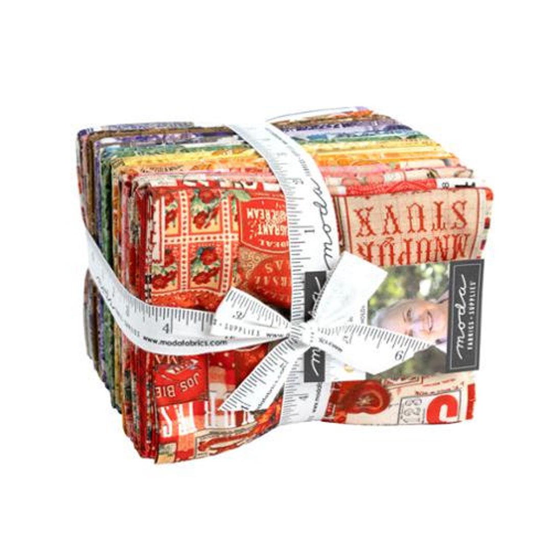 Curated in Color by Moda Quilter's Cotton Fat Quarter Bundle. 28 Fat ...