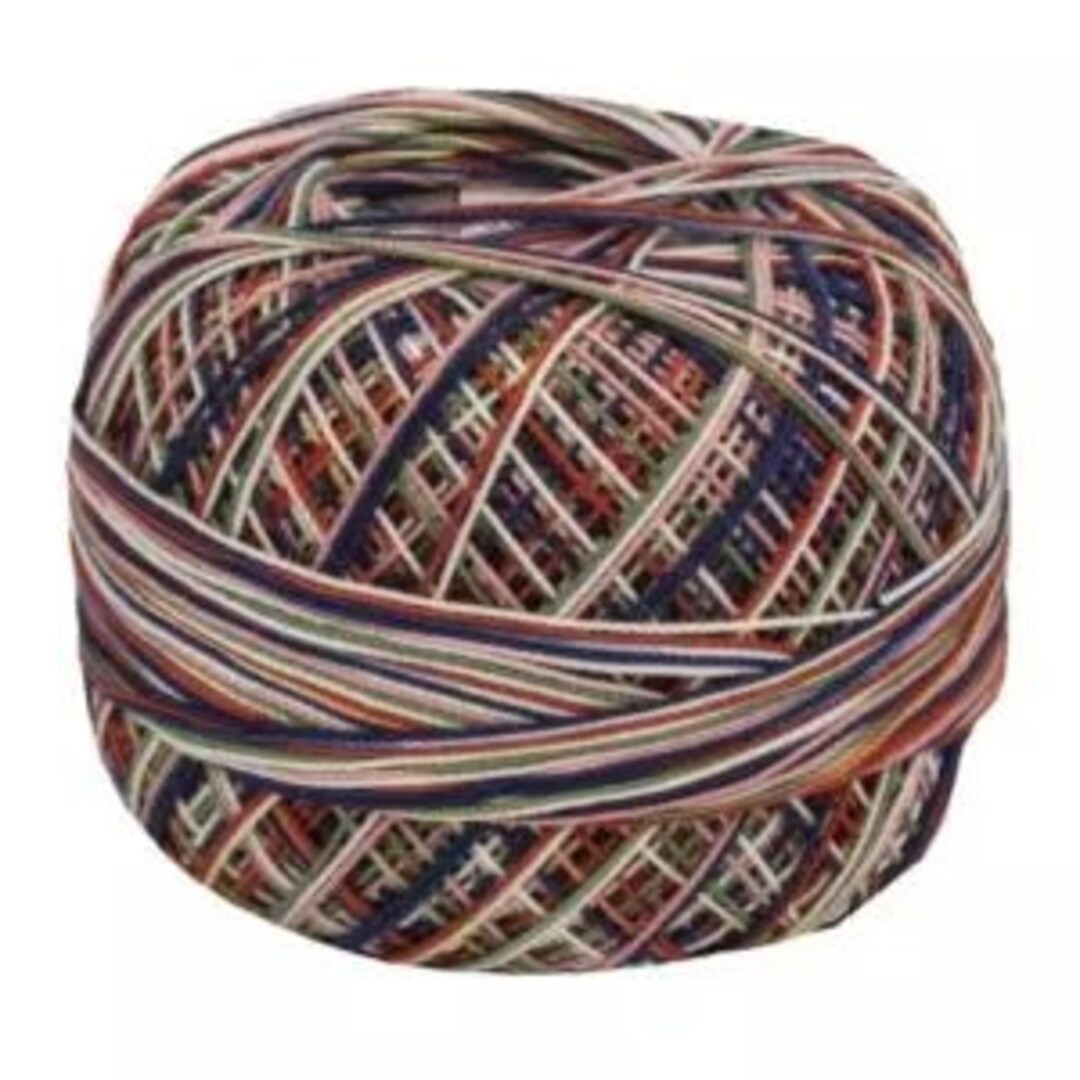 Marble Lizbeth 121 Size 20 100% Egyptian Mercerized Cotton Variegated ...