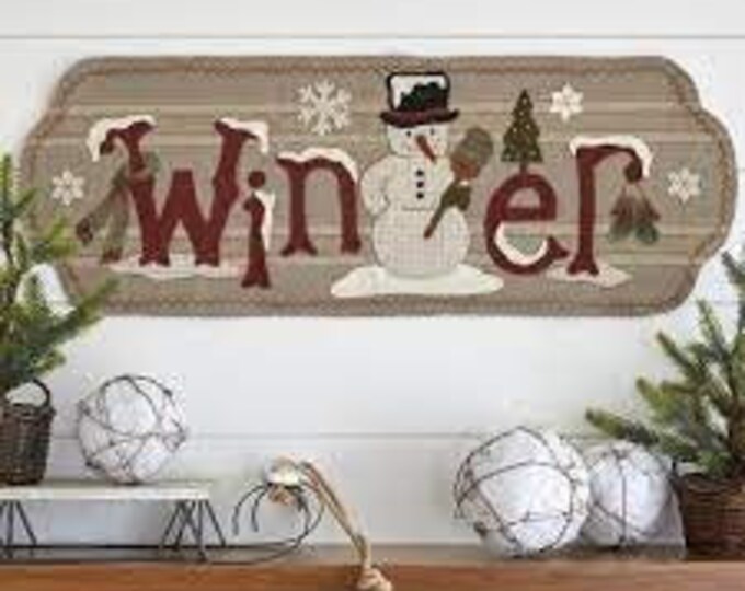 Roly Poly Scarecrow Pattern and Embellishment Kit. Festive Table Topper ...