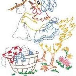 Barnyard Happenings Aunt Martha's #3753 Vintage Embroidery Hot Iron ...