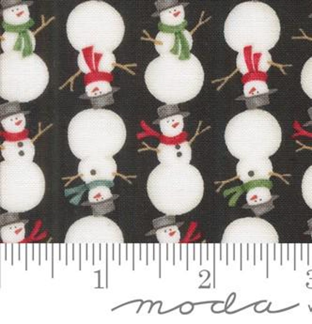 Stacked Snowmen in Charcoal Black From Winter Friends by Deb Strain for ...