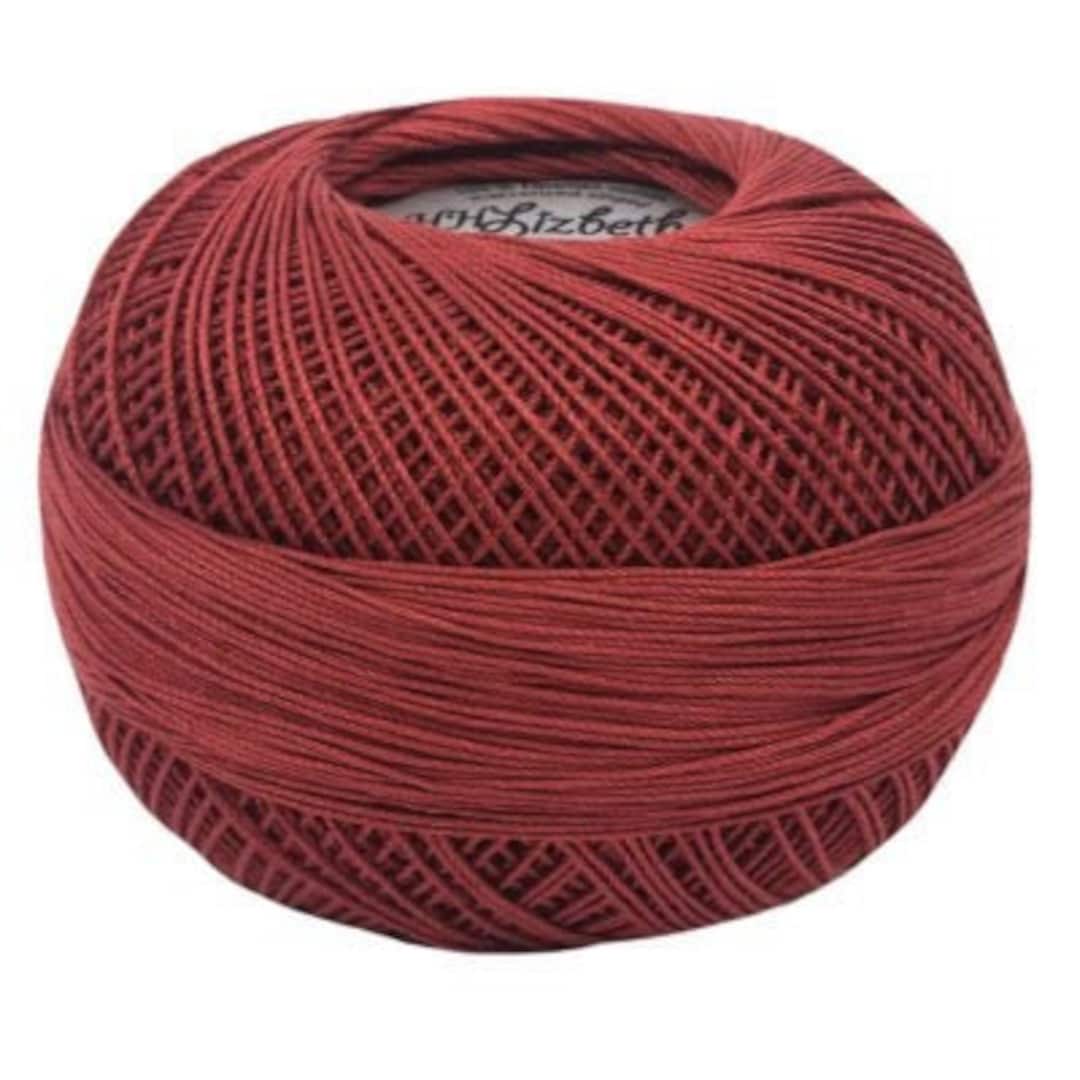 Terra Cotta Lizbeth 673 Size 20 100% Egyptian Cotton Tatting Thread - Etsy