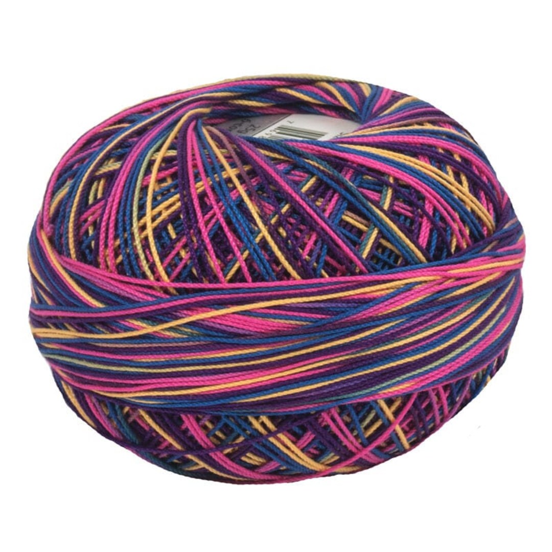 Razzle Dazzle Lizbeth 133 Size 20 100% Egyptian Cotton Variegated ...