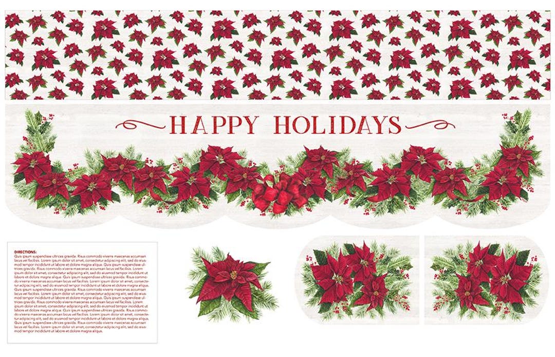 Mantel Runner of the Month for December by Tara Reed for Moda Fabrics ...