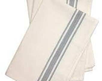 Flour Sack Tea Towels 18 X 28 Inches Set of 2 Aunt Martha's 100% Cotton ...