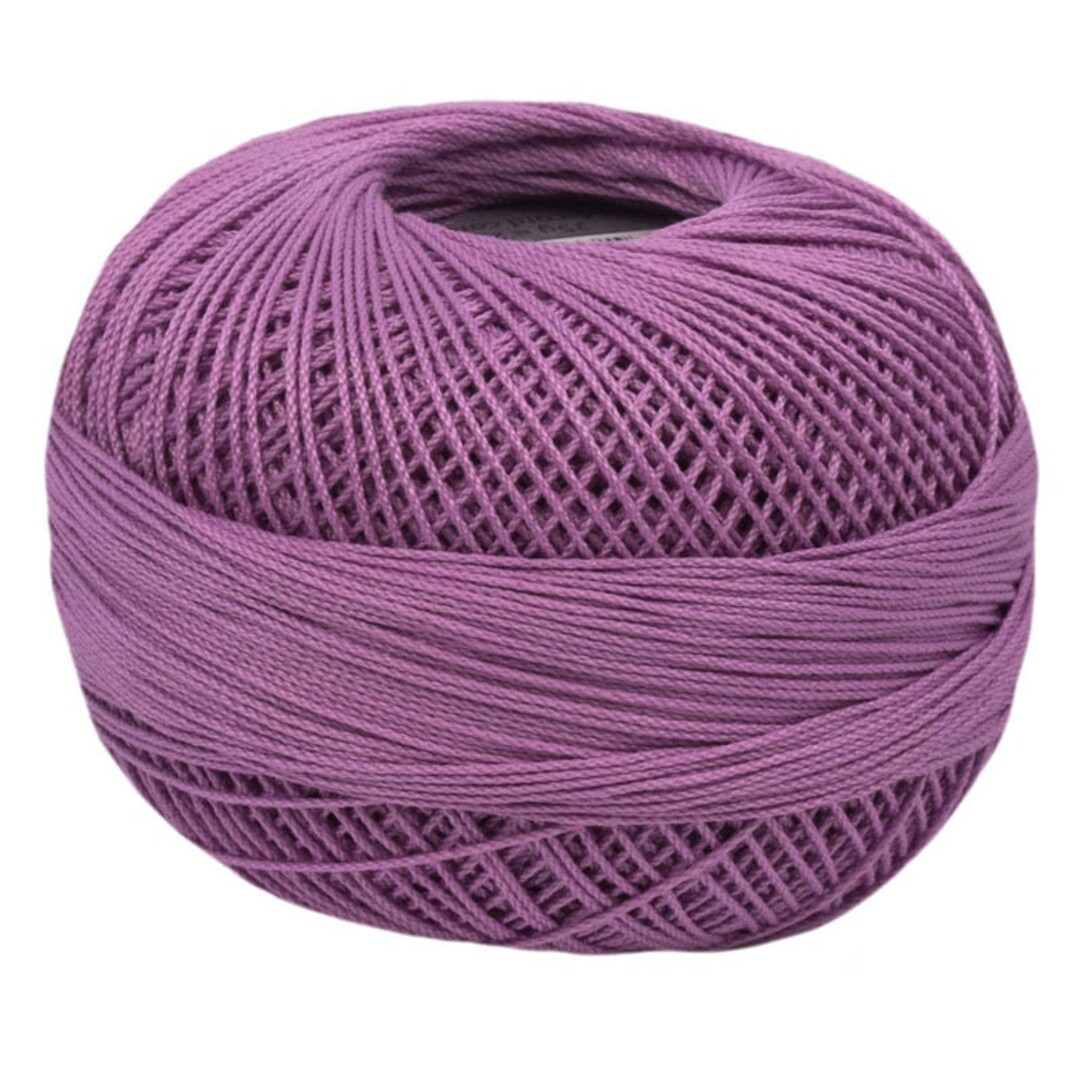 Violet/pink Medium Lizbeth 634 Size 20 100% Egyptian Mercerized Cotton Tatting Thread - Etsy