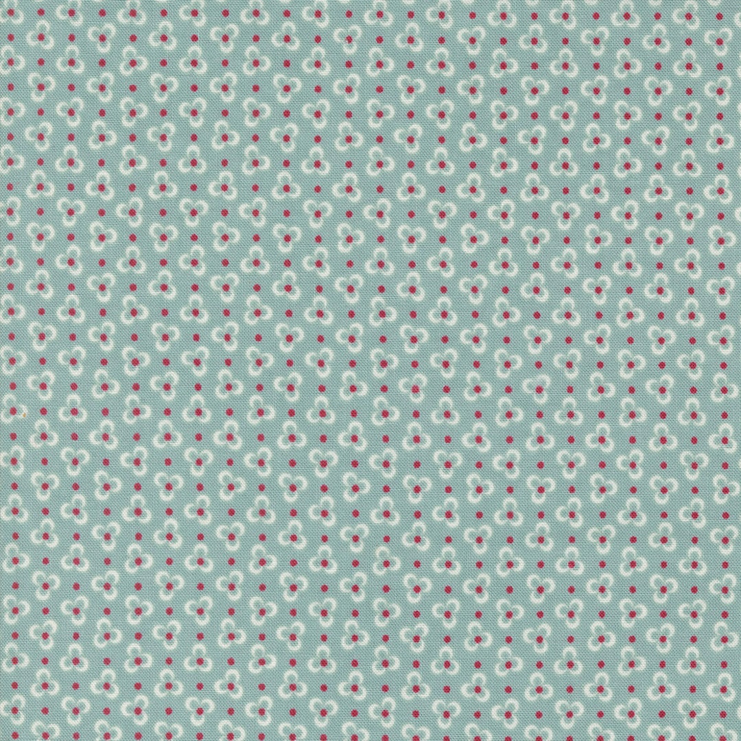Petals Blenders in Aqua From the My Summer House Collection by Bunny Hill Designs for Moda ...