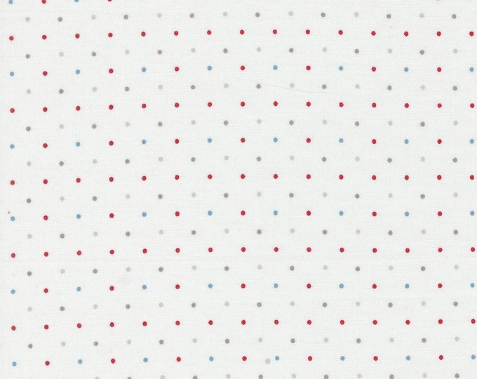 Old Glory Magic Dots in Cloud by Lella Boutique for Moda Continuous ...