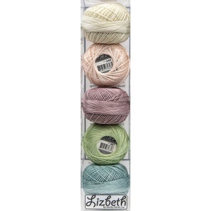 Buttermints Specialty Pack of Lizbeth Size 20. 5 Balls 100% Egyptian Cotton Tatting Thread - Etsy