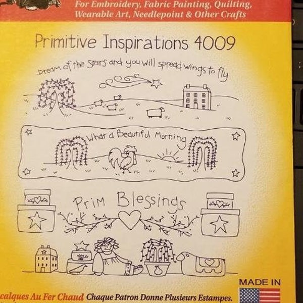 Primitive Transfers - Etsy