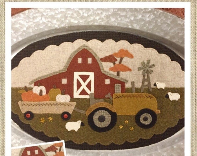 Roly Poly Scarecrow Pattern and Embellishment Kit. Festive Table Topper ...