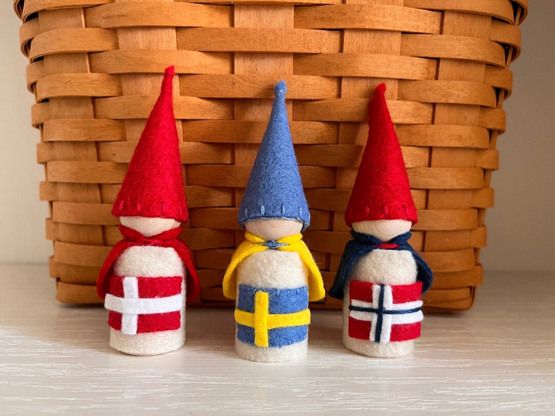 Scandinavian Gnomes. Nordic Gnomes. Flag Gnomes. International Gnomes ...
