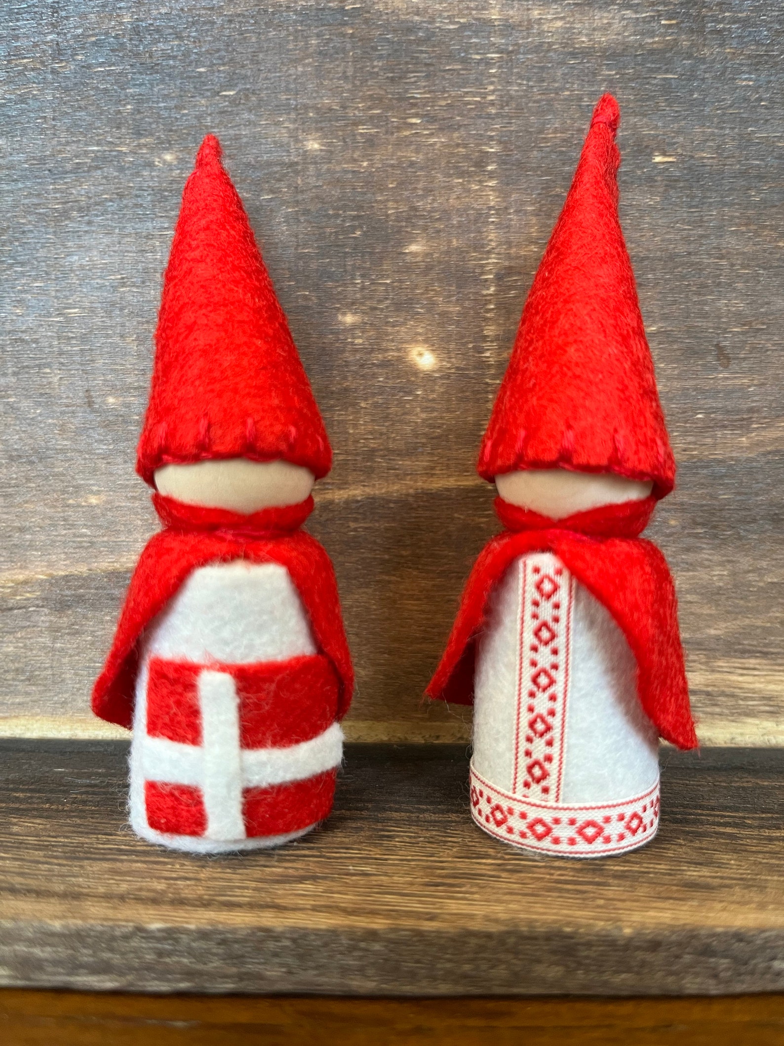 Danish Gnomes. Scandinavian Gnomes. Nordic Gnomes. European Gnome. Wood ...