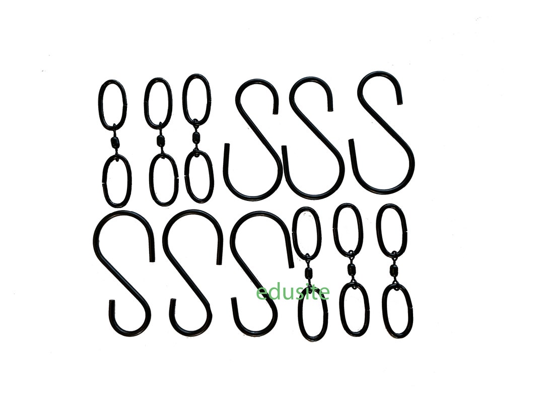 Swivel Extensions + S Hooks: Hanging Plant & Decor Hardware - Etsy