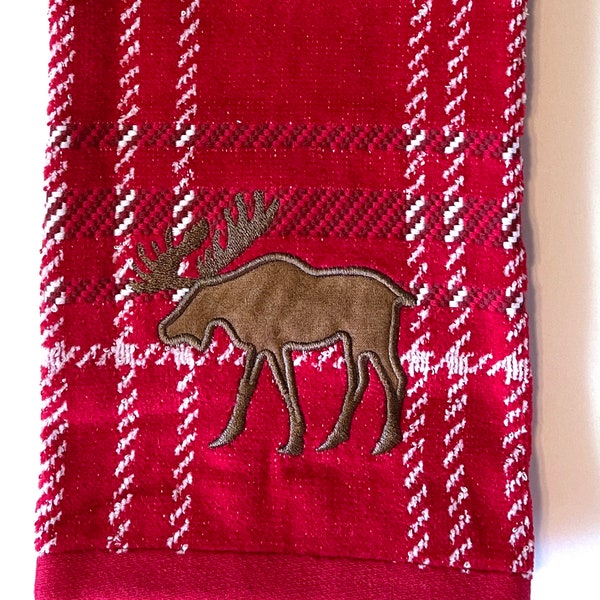 Moose Applique - Etsy
