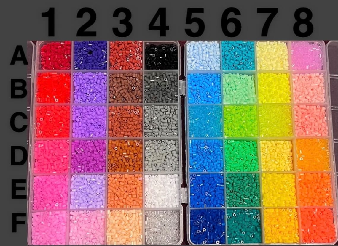 Mystery Triceratops Perler Fuse Bead Earrings - Etsy