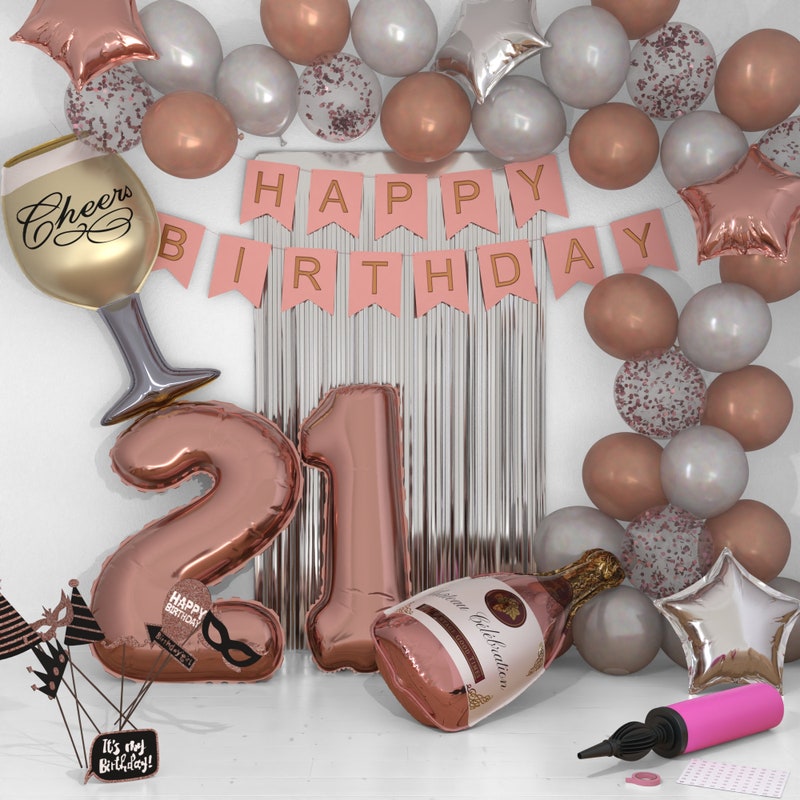 21st Birthday Decorations - Etsy