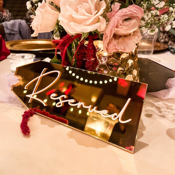 Reserved Sign - Etsy