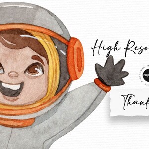 Space Clipart, Cute Astronaut Clipart, Outer Space Clipart, Planets ...