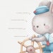 Baby Sailor Clipart, Nautical Nursery Clip Art, Navy First Birthday ...