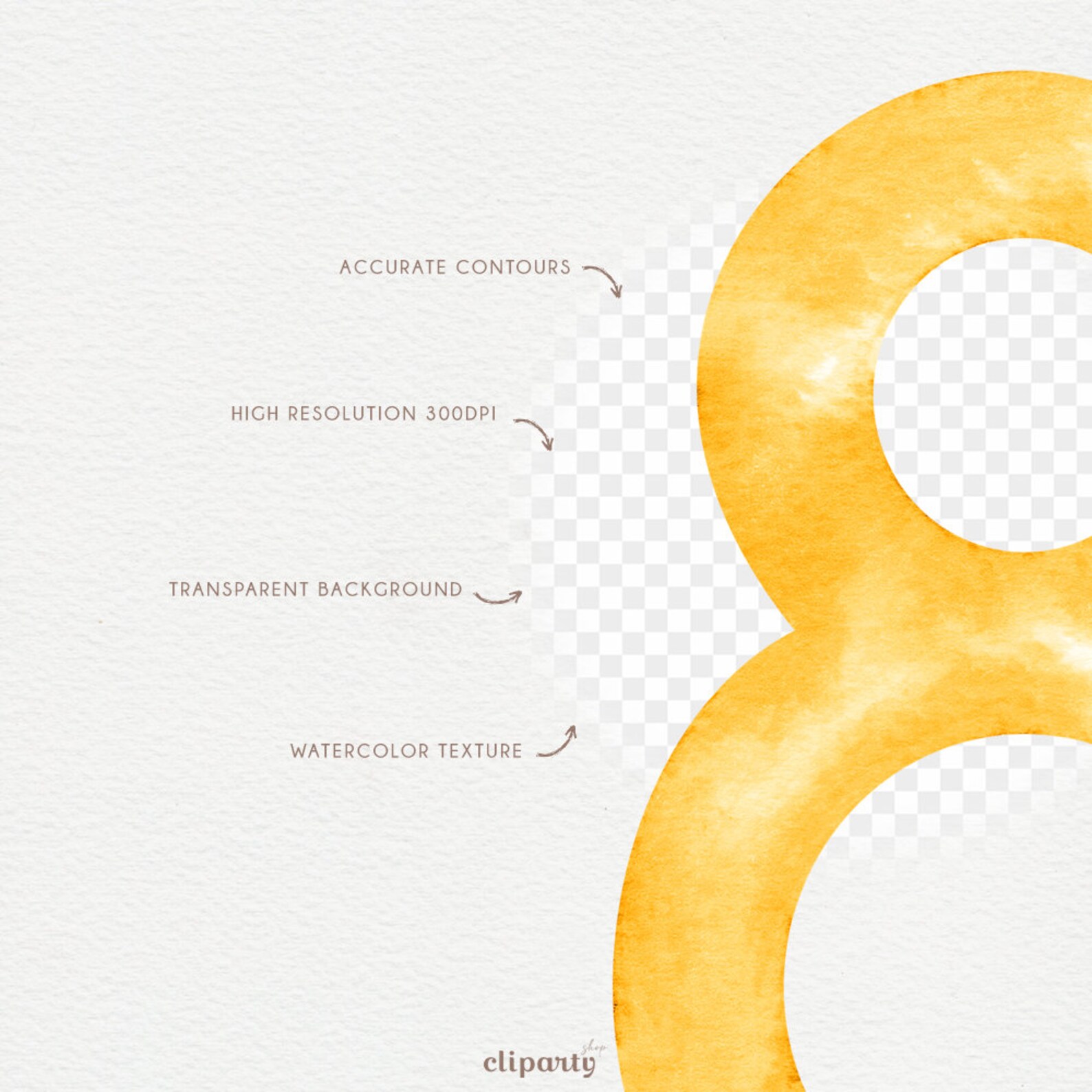 Numbers Clipart, Watercolor Numbers Clipart, PNG Numbers, Monthly ...