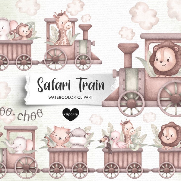 Train Clipart - Etsy