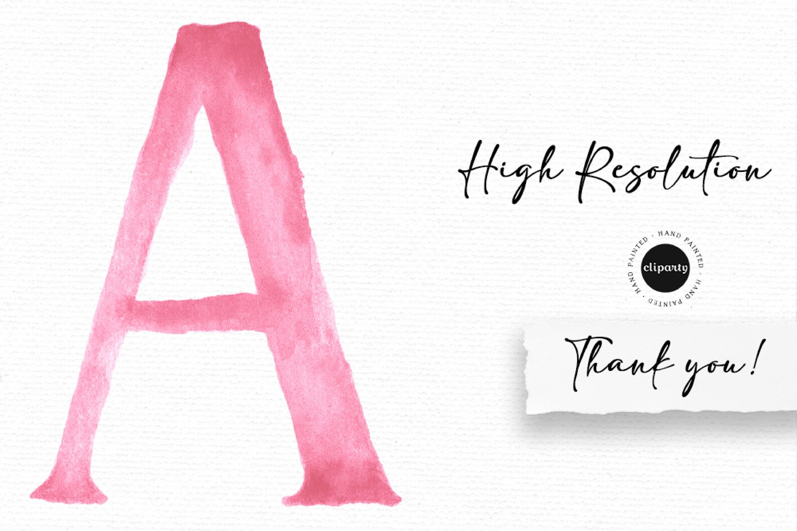 Watercolor Alphabet Clipart Pink Blue for Baby Shower Letter - Etsy