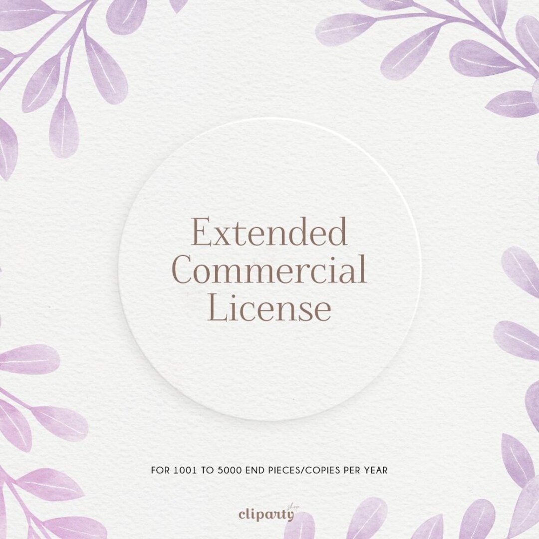 Extended Commercial License - Applicable to One Listing - No Credit ...