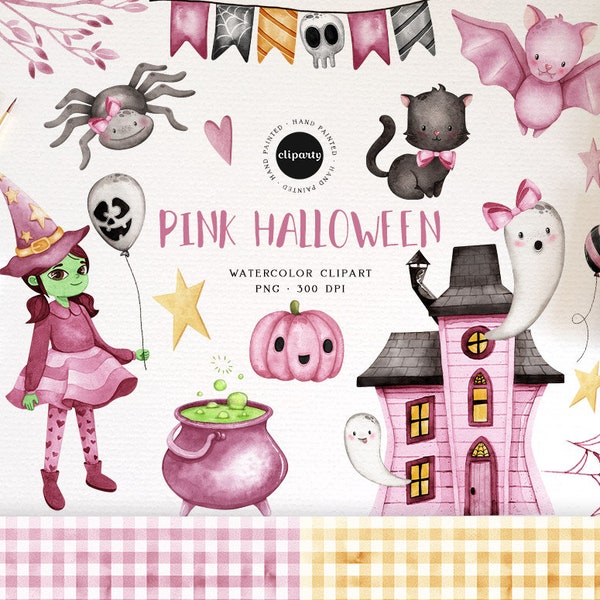 Halloween Watercolor - Etsy